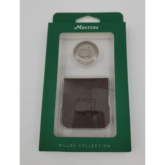 Masters | Other | Masters Golf Milled Ball Marker Coin With Case 223 ...
